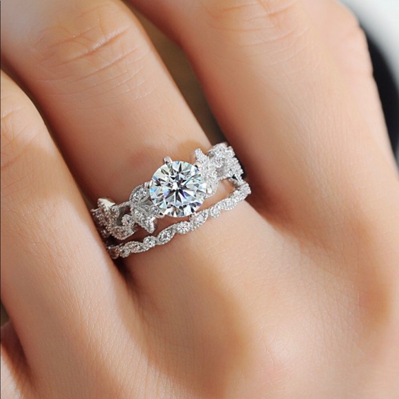 Jewelry | Leaf Design Ring 925 | Poshmark